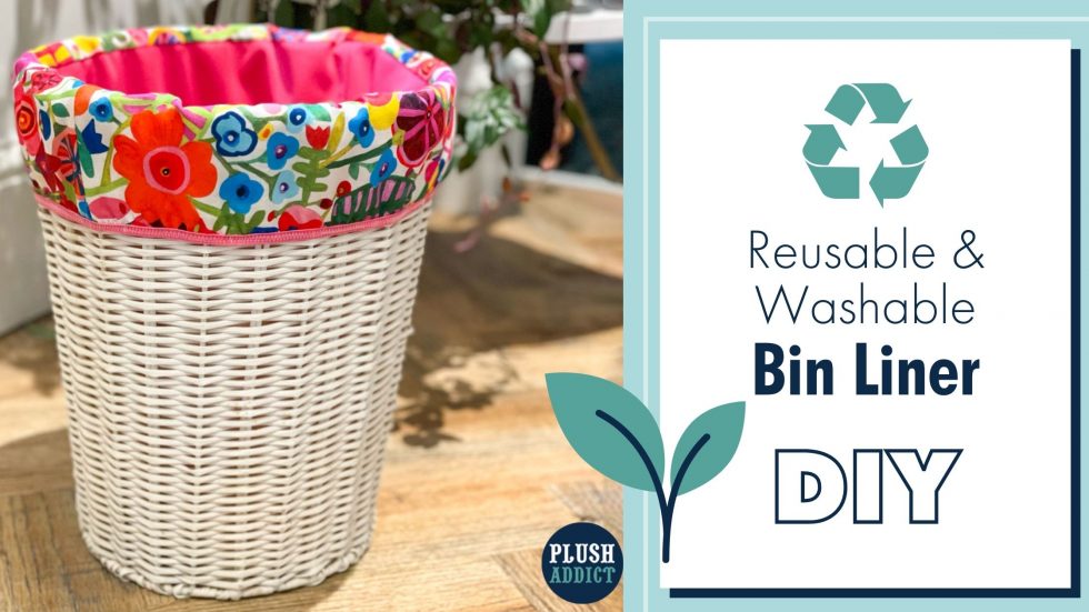 Washable & Reusable Bin Liner Sewing Tutorial - Creative Rehab