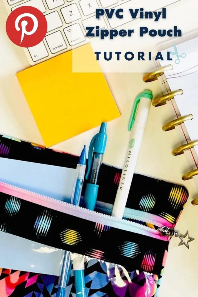 Sew A Clear PVC Vinyl Zipper Pouch: Free Pattern - Creative Rehab